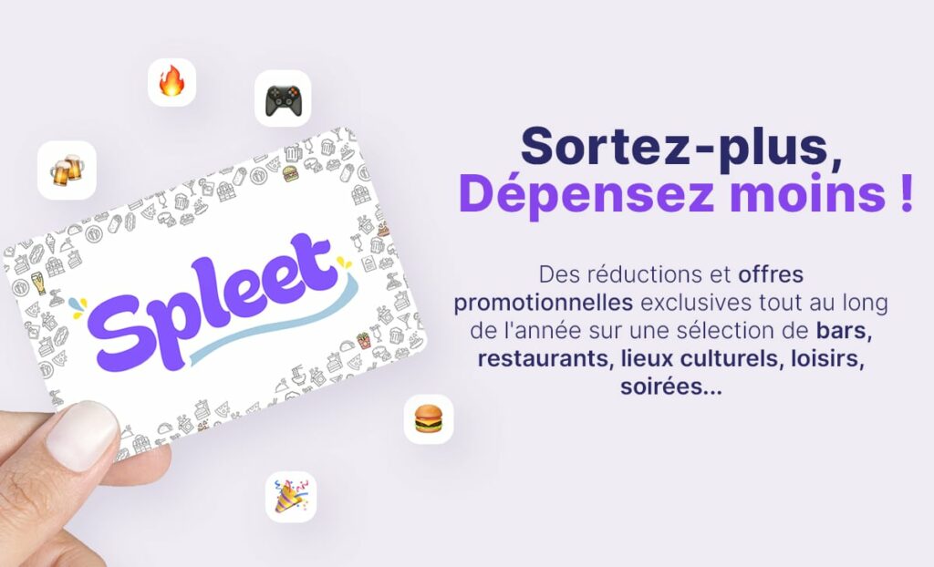 Spleet, la carte qui révolutionne ta vie étudiante ! - Rouen Bouge